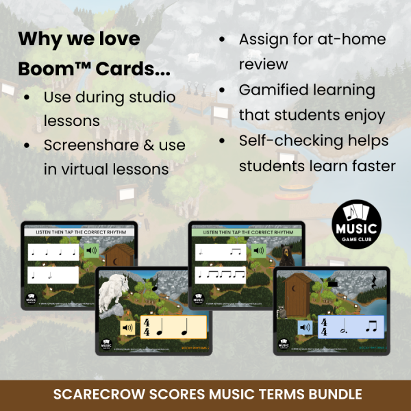 Rocky Rhythms: Digital Rhythm Reading Game – Boom™ Cards - Music Game Club